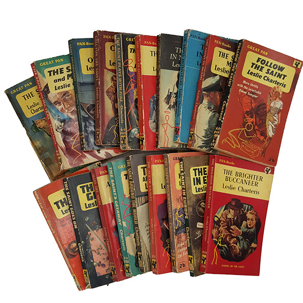 Leslie Charteris' The Saint (19 Book Collection) Hodder and Stoughton ...