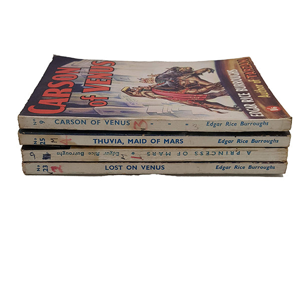 Edgar Rice Burroughs Collection, Carson of Venus etc. (4 Books ...