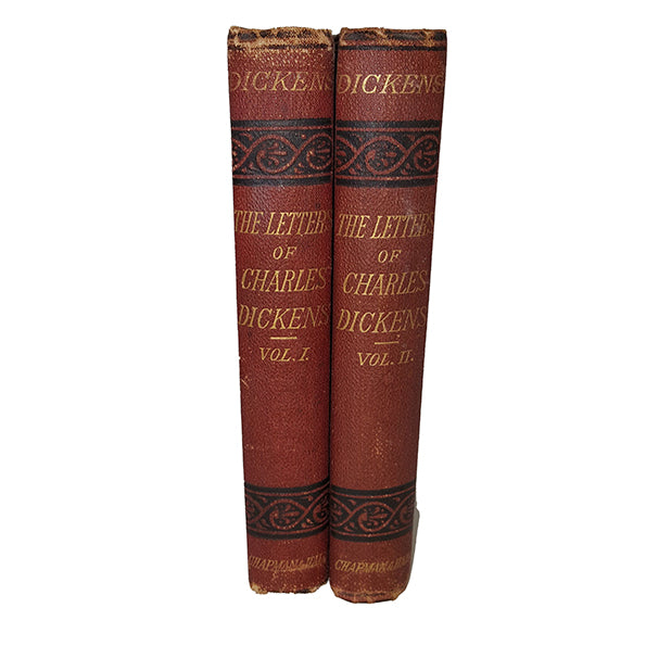 The Letters of Charles Dickens Vol. I & II - Chapman and Hall, 1882 ...