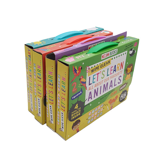 Wipe Clean Let's Learn Melon Books - Country House Library