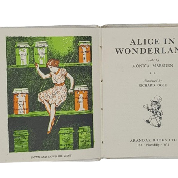 Lewis Carroll's Alice in Wonderland - Arandar Books 1946 - Country ...