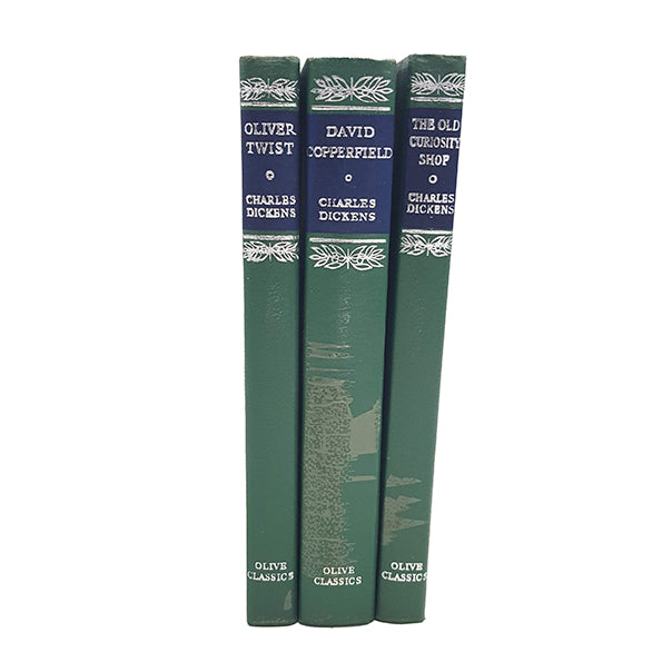 Charles Dickens Oliver Twist etc. (3 Green Books) - Collins - Country ...