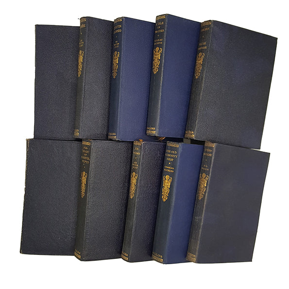Collins Classics Collection, Charles Dickens Etc. (10 Blue Books ...