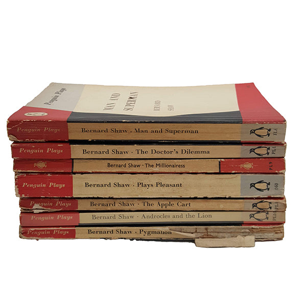 Bernard Shaw Collected Works - Penguin (7 Books) - Country House Library