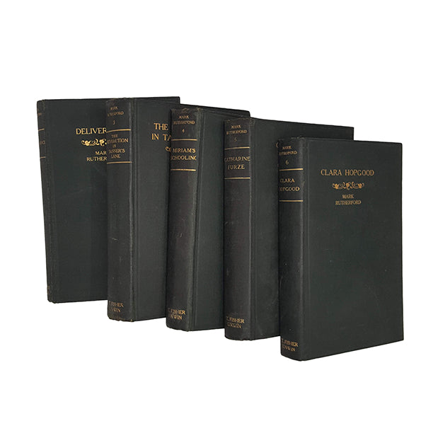 Mark Rutherford Collected Works - Unwin, 1907 (5 Books) - Country House ...