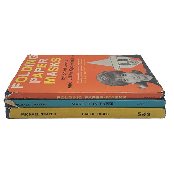 Paper Faces, Masks and Crafts Collection (3 Books) - Country House Library
