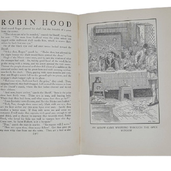Robin Hood by Louis Rhead - Harpers 1912 - Country House Library